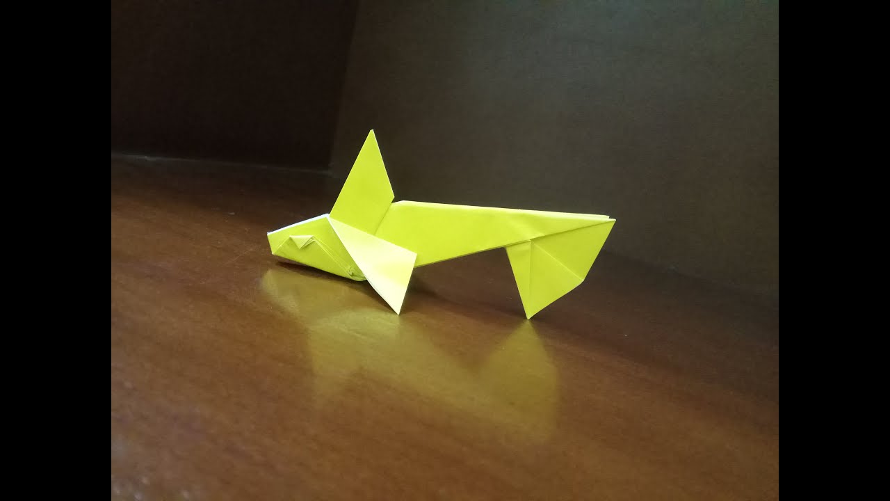 How To Make Origami Goldfish Step By Step - YouTube