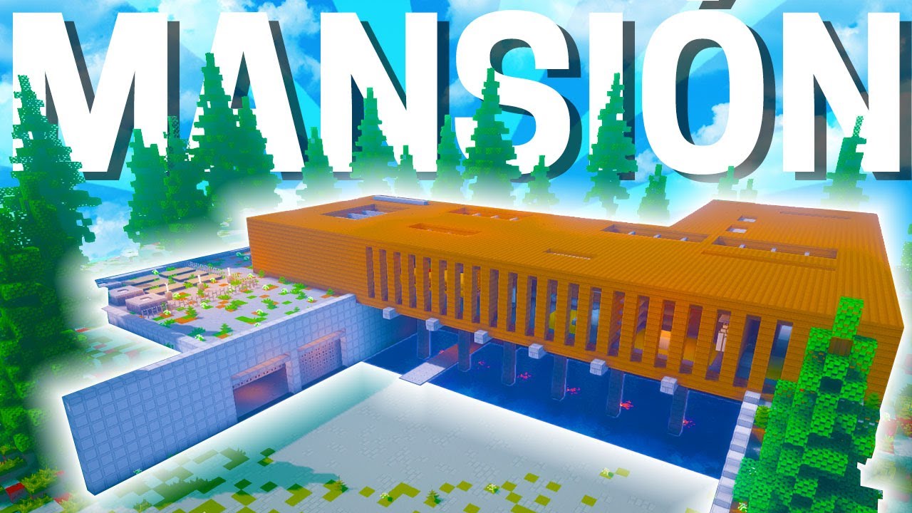 🏠⛰️ MANSIÓN MODERNA EN LA MONTAÑA CON INTERIOR - MINECRAFT INSPIRACIÓN ...