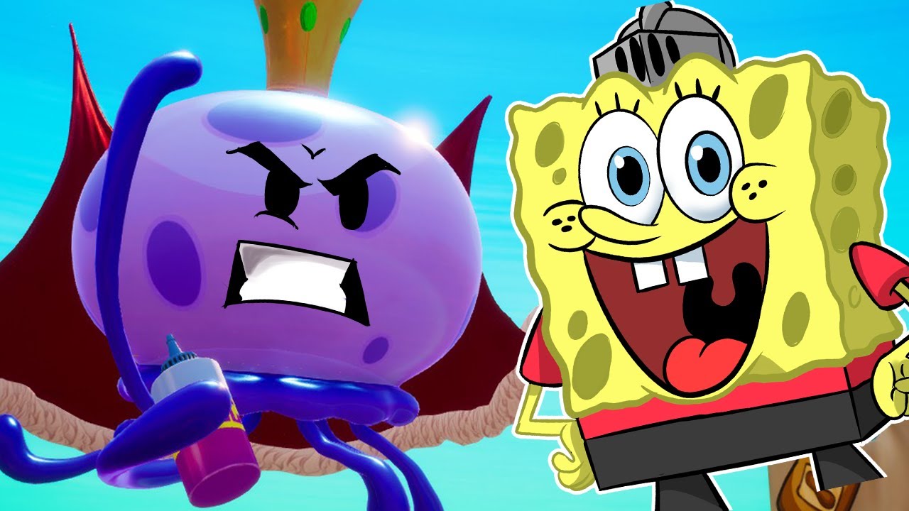 REI ÁGUA-VIVA - SpongeBob SquarePants: Battle for Bikini Bottom ...