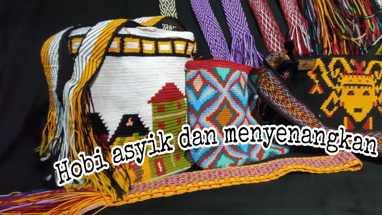 Teknik Card Weaving (tenun menggunakan kartu) untuk pemula ,part 3 ...