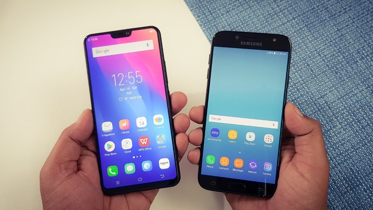 Vivo V9 vs Samsung J7 Pro Speed Test | Which is Faster ! - YouTube