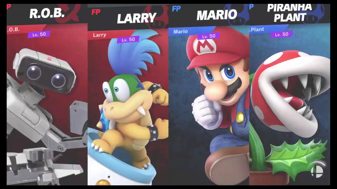 Super Smash Bros Ultimate Amiibo Fights Request #8737 ROB & Larry vs ...