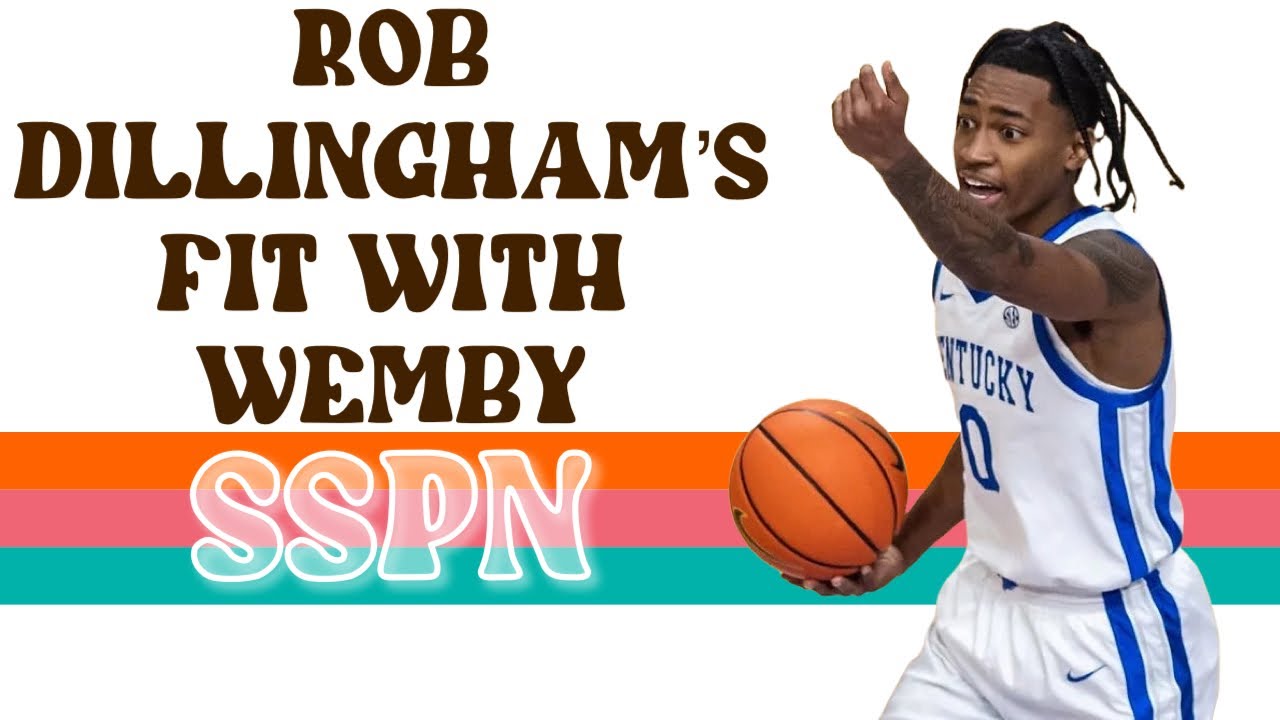 Rob Dillingham's Fit With Wemby | Spurs Draft | SSPN Clips - YouTube