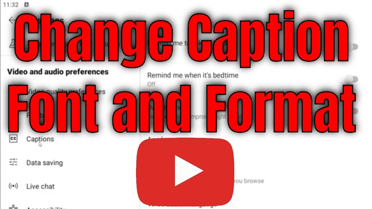 How to Change Caption Font and Format on YouTube [2025 Guide] - YouTube