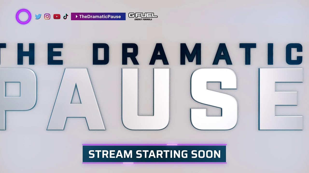 THE DRAMATIC PAUSE - STREAM INTRO | THE THIRD ONE - YouTube