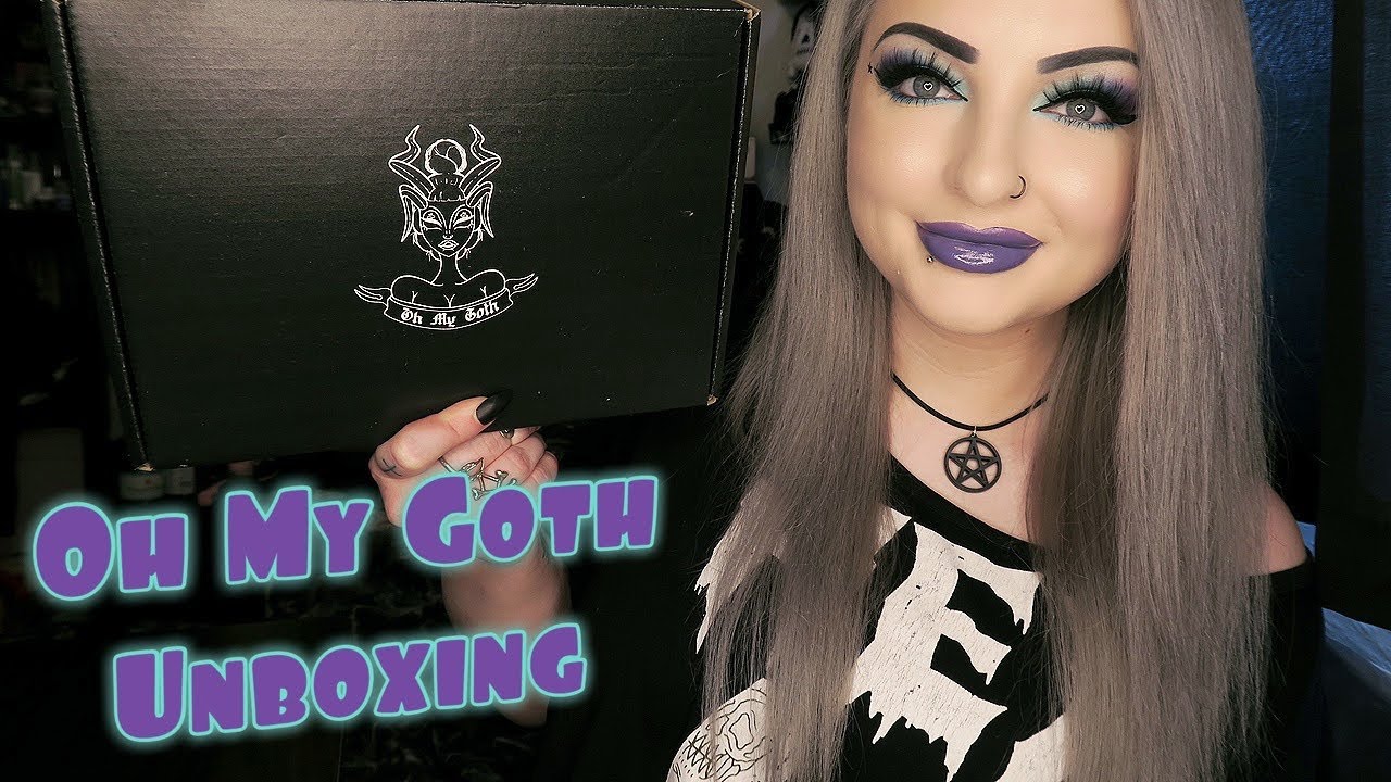 Oh My Goth - New Monthly Subscription Box Unboxing - May 2021 - YouTube