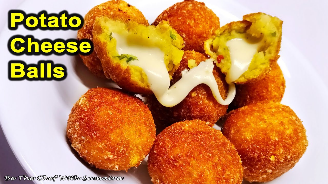 Potato cheese balls recipe | Crispy Potato Cheese Balls By Be The Chef ...