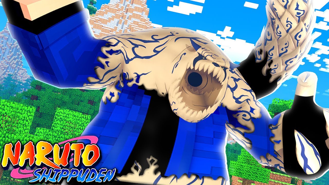 VIREI o SHUKAKU POR UM DIA 𝗡𝗢 MINECRAFT ! NARUTO SHIPPUDEN - YouTube