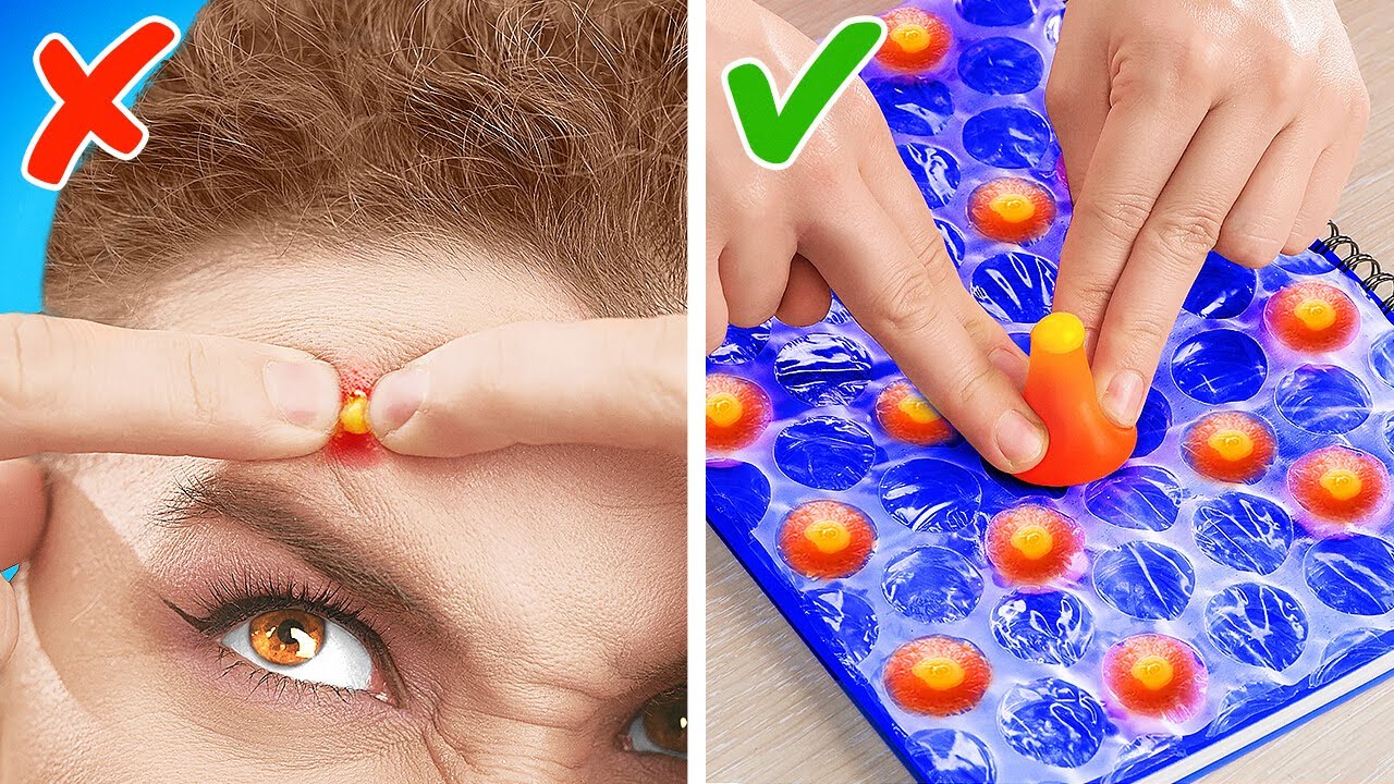 FIDGET TOY DIY UNTUK SEKOLAH! IDE SERU UNTUK ORANG KREATIF - YouTube