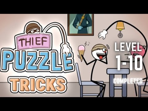 "Thief Puzzle Levels 1-10 Complete Walkthrough | All Solutions Revealed ...