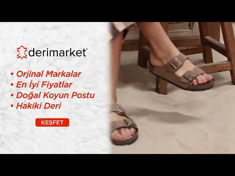 Pegia Kadın Deri Terlikler