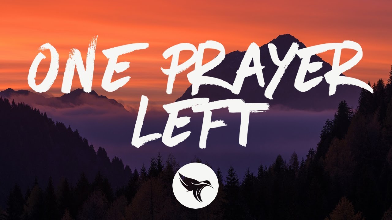 Ryan Griffin - One Prayer Left (Lyrics) - YouTube