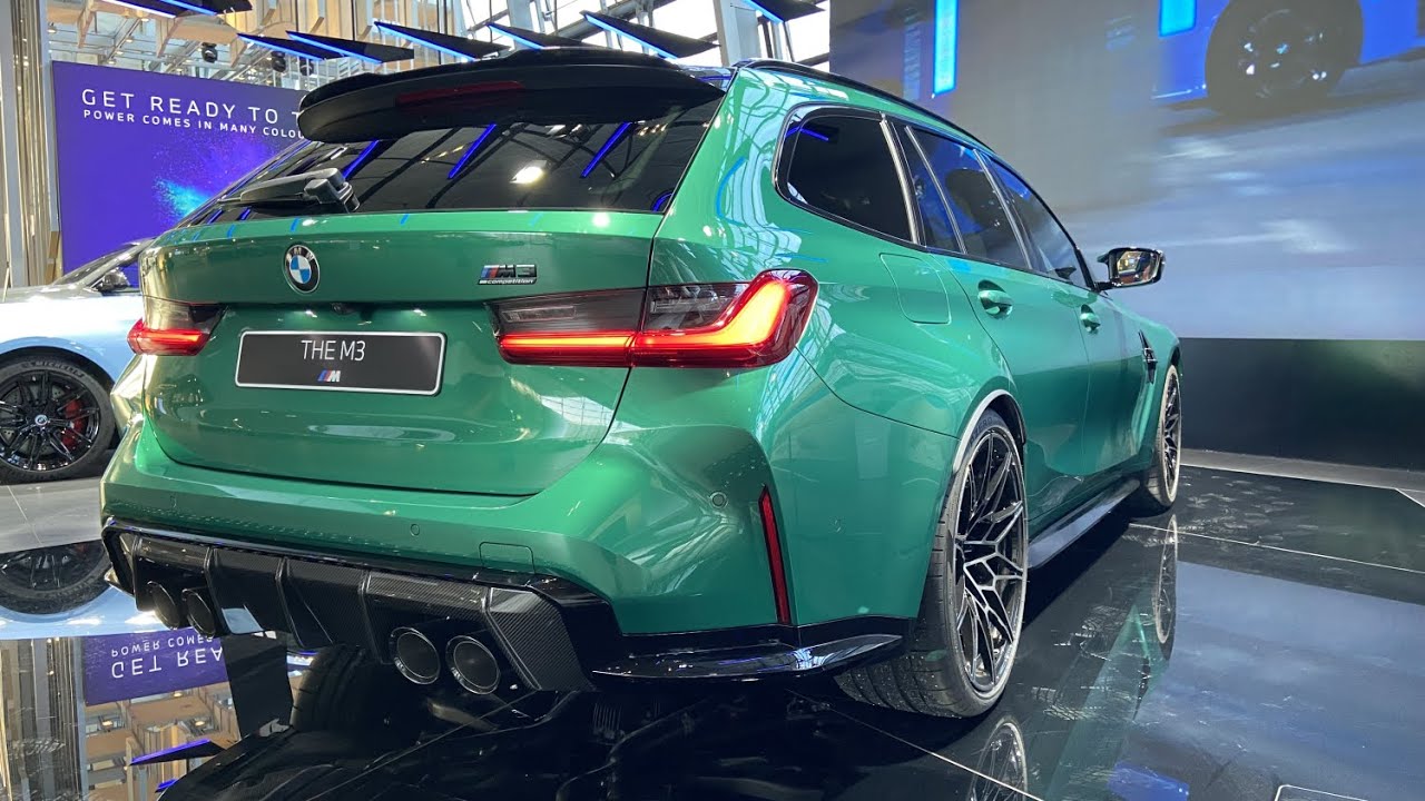2024 BMW M3 G81 Touring in Isle of Men Grün Metallic - YouTube