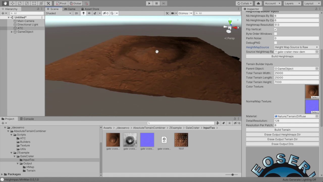 Absolute Terrain Combiner Unity3d Editor Extension Youtube
