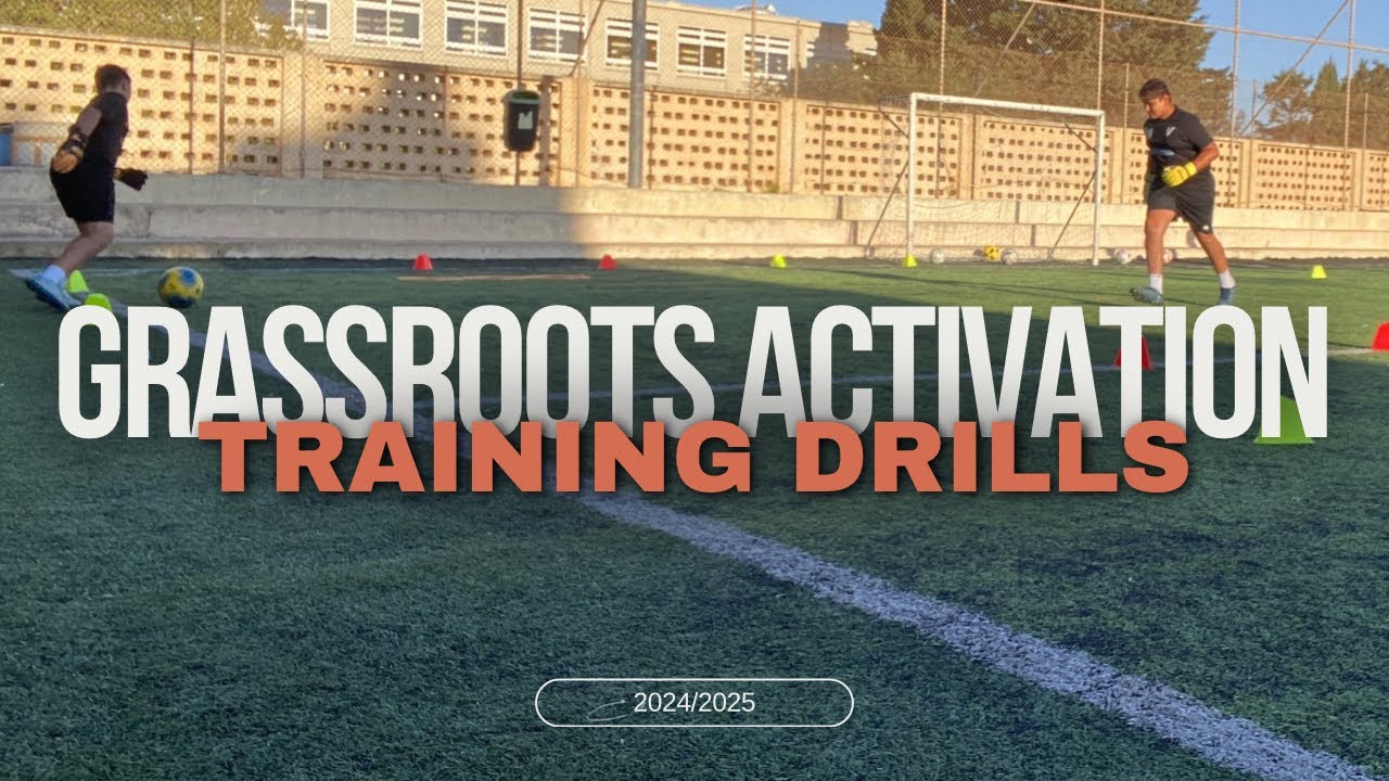 Grassroots Activation | The Training Drills 24/25 | Goalkeeper Training ...