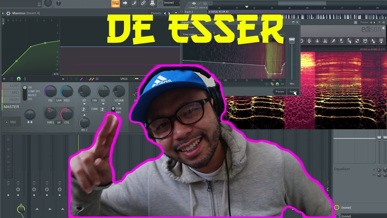 #MUSIC CARA MENGGUNAKAN DE ESSER - YouTube