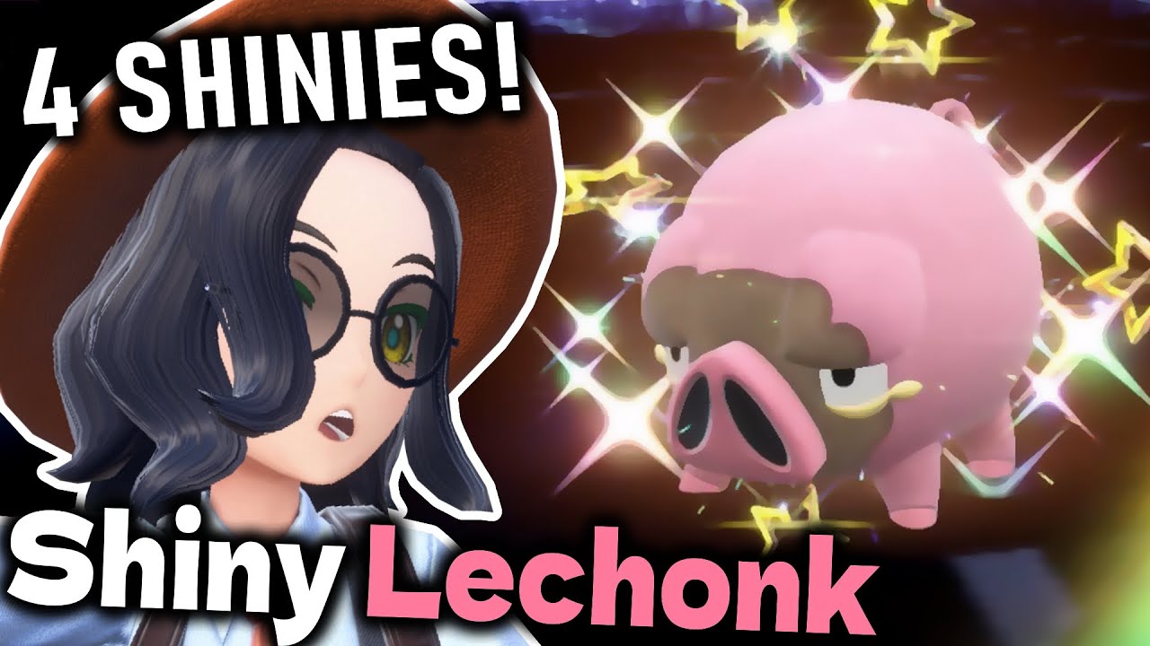 Shiny LECHONK in Pokemon Scarlet! (+ 3 shinies)【Full Odds】 - YouTube