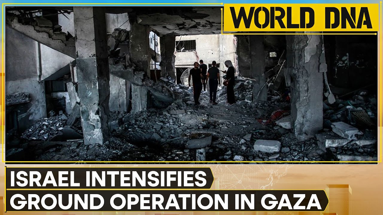Israel-Palestine war: Israel shows images of tanks deployed in Gaza ...