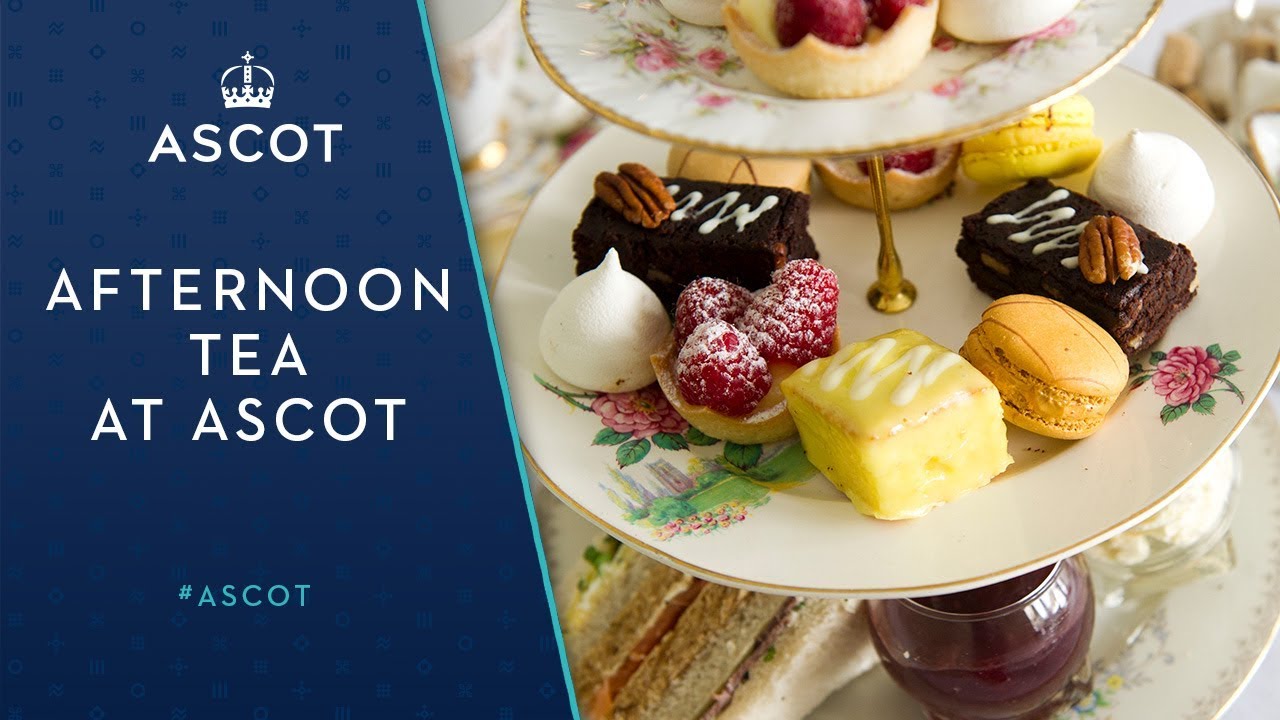 Afternoon Tea at Ascot Racecourse - YouTube