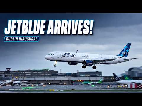 JETBLUE INAUGURAL TO DUBLIN 14th March 2024 Boston -Dublin # ...
