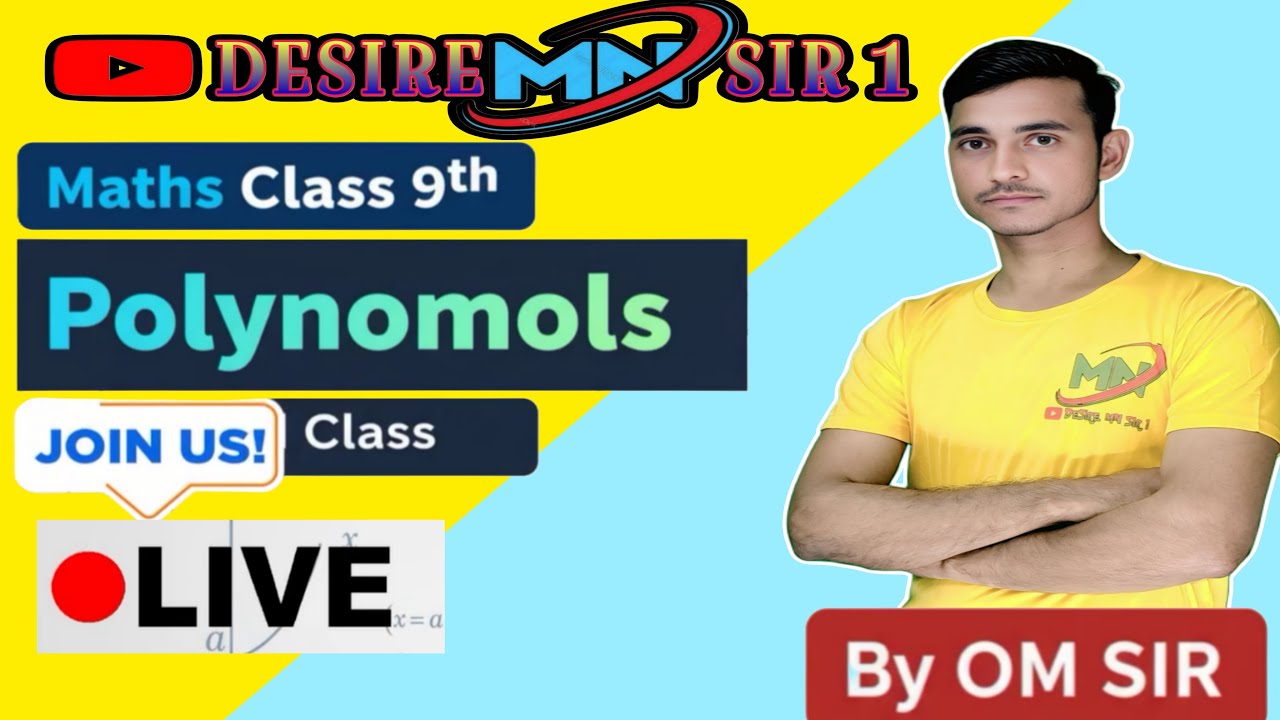 class 9th maths live class streaming by om sir - YouTube