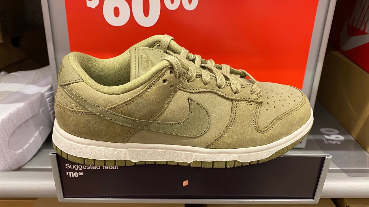 Nike Dunk Low Premium “Neutral Olive” - Style Code: DV7415-200 - YouTube