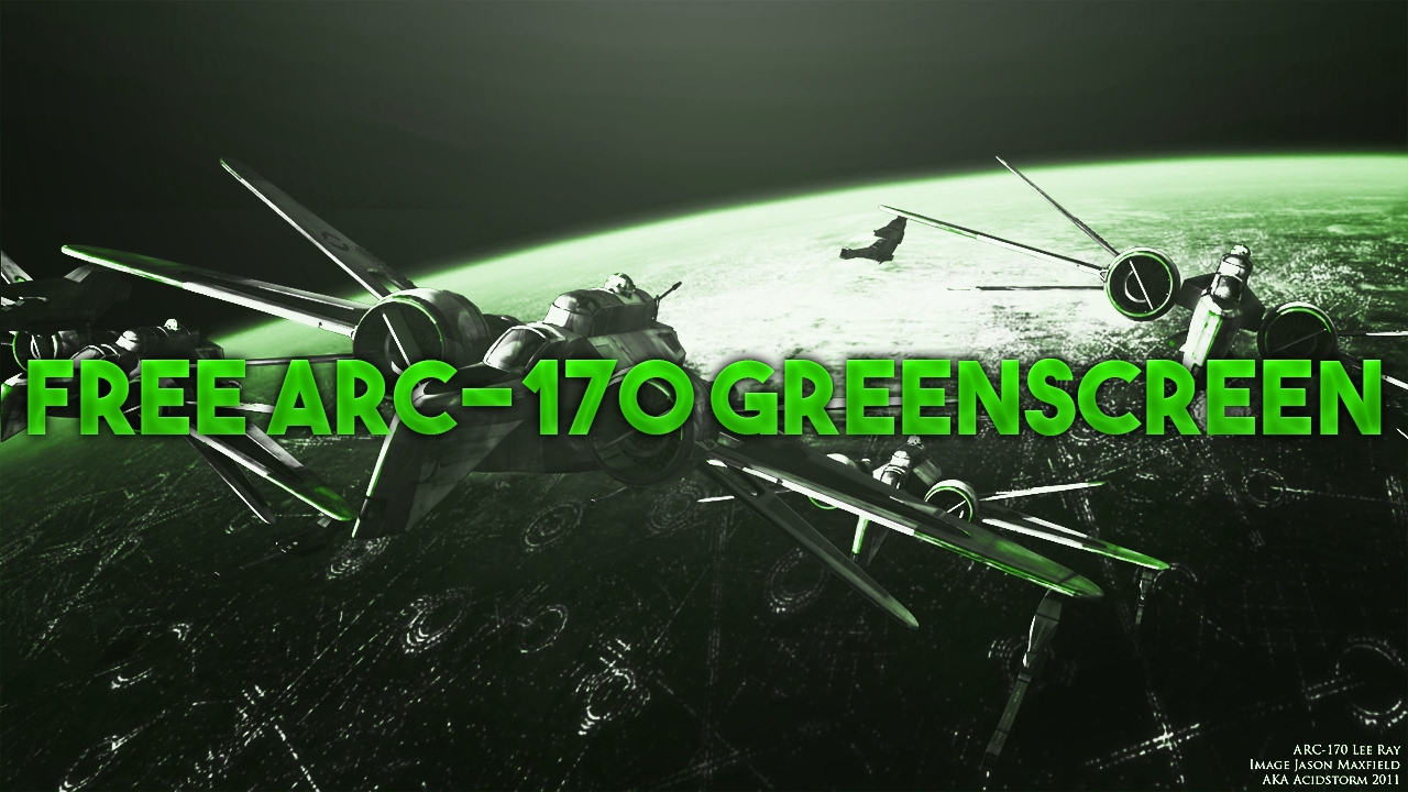 ARC-170 Free Greenscreen [HydraFX] - YouTube