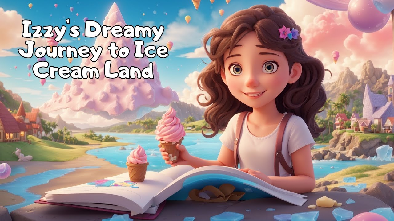 [Bedtime Story] Izzy's Dreamy Journey to Ice Cream Land🍦:Sailing ...