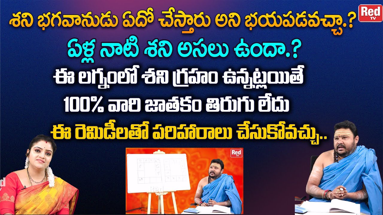 ఈ లగ్నంలో శని గ్రహం ఉన్నట్లయితే 100% వారి జాతకం తిరుగులేదు | Murali ...
