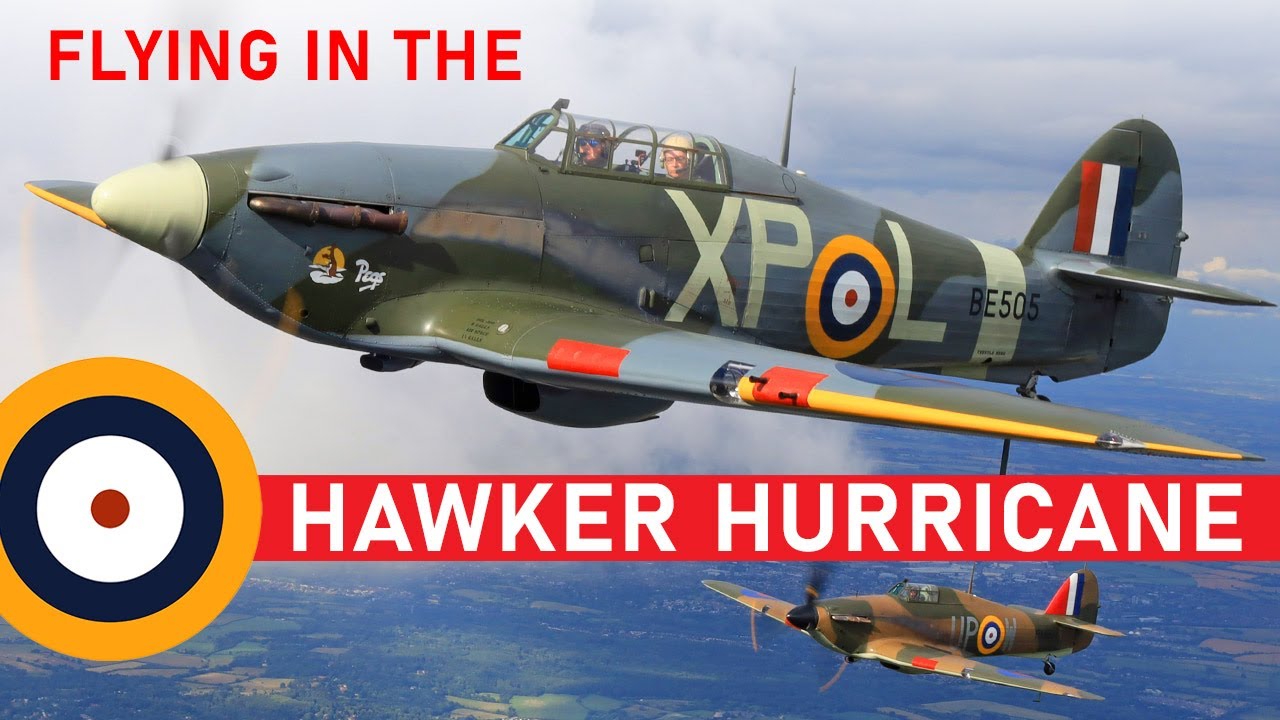 Flying in the Hawker Hurricane - YouTube