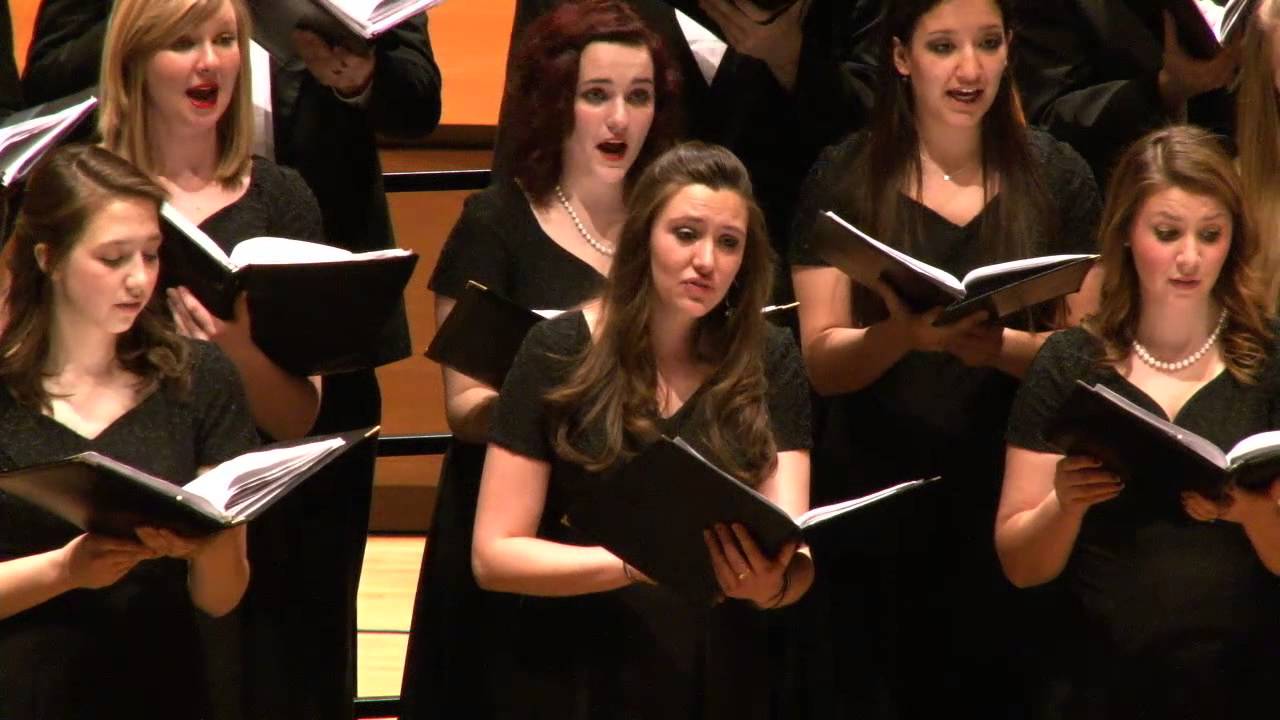 CSU Concert Choir & Chamber Choir Concert 3-6-15 - YouTube
