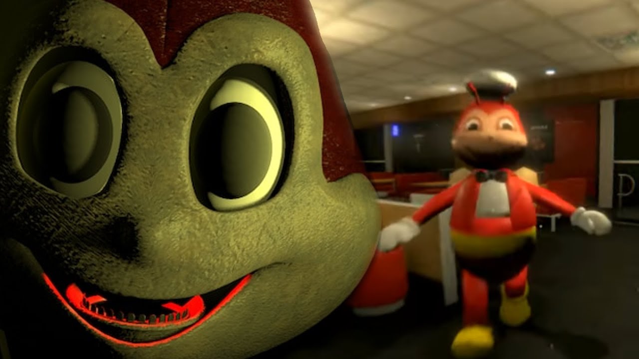 SCARY JOLLIBEE HORROR GAME - YouTube