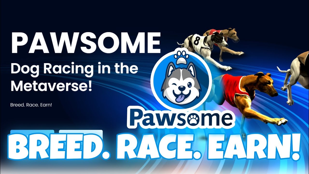 Pawsome 3D play to earn NFT Game ! BREED. RACE. EARN (PAWSOME x QIBLOCKCHAIN) - YouTube