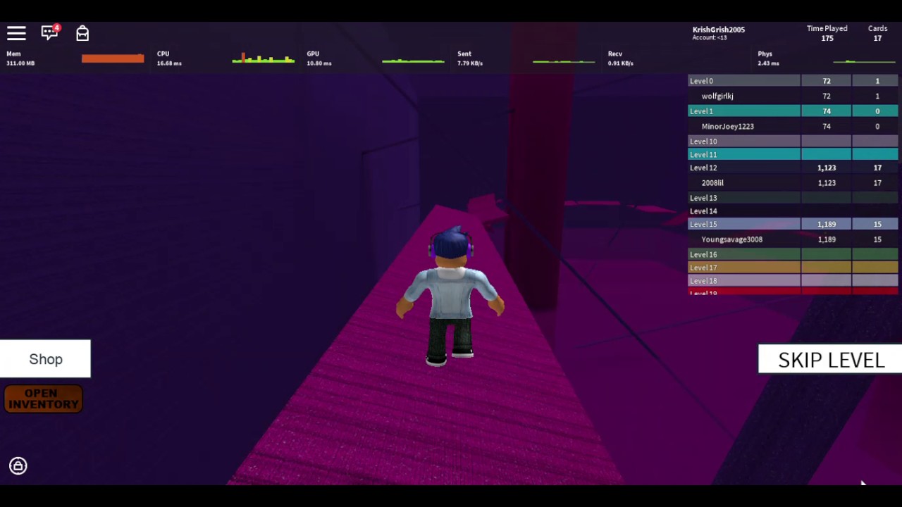 ROBLOX (Speed run 4) level 3 - YouTube