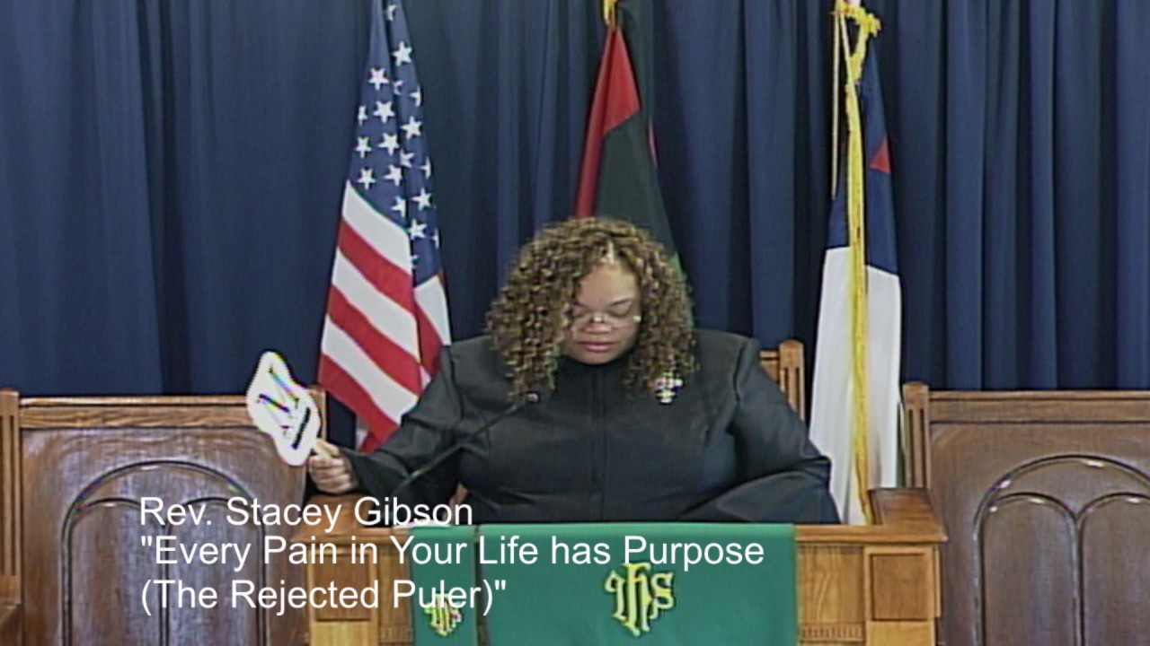 Rev. Stacey Gibson Preaching at Citadel Of Hope Ecumenical Church ...