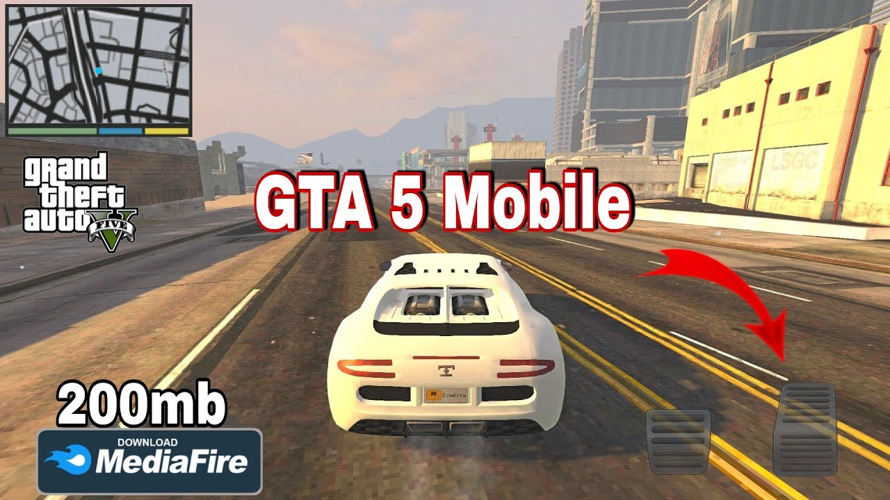 Gta 5 Android fan made | gta v mobile fan made for Android - YouTube