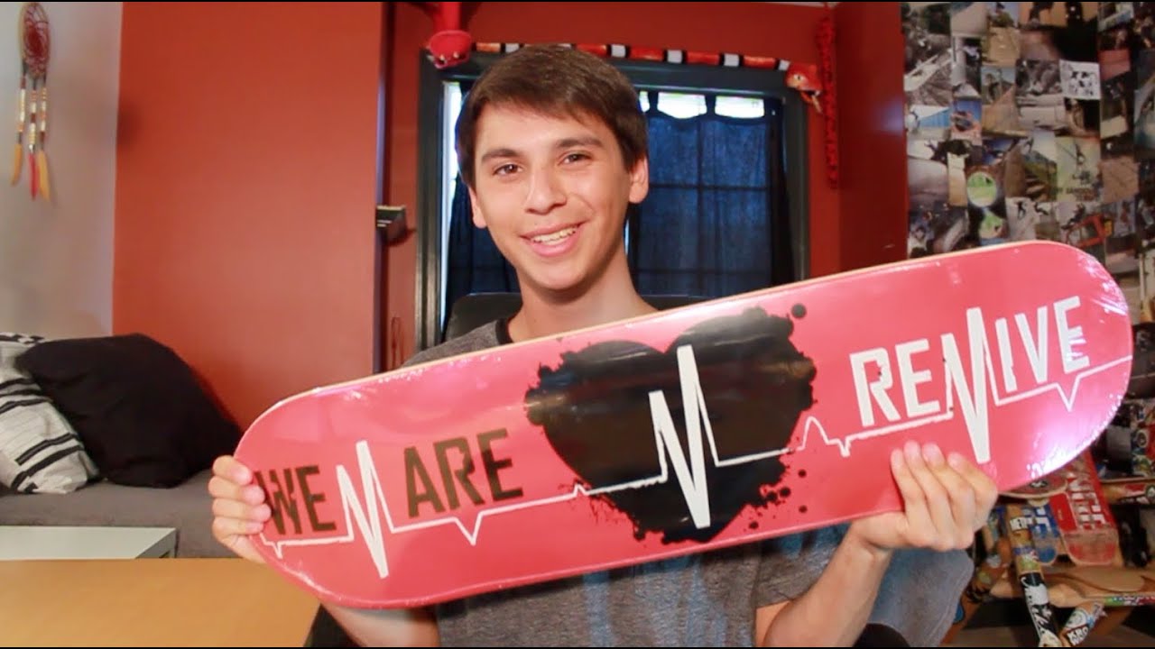 First ReVive Skateboards Unboxing! - YouTube