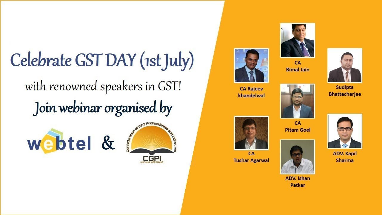 GST Day Celebration | 3 Years of GST | Webtel Talks - YouTube