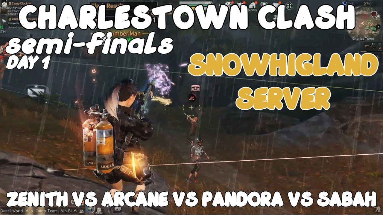 SnowHighland Semi Final Day 1 ZENITH VS SABAH VS ARCANE VS PANDORA ...