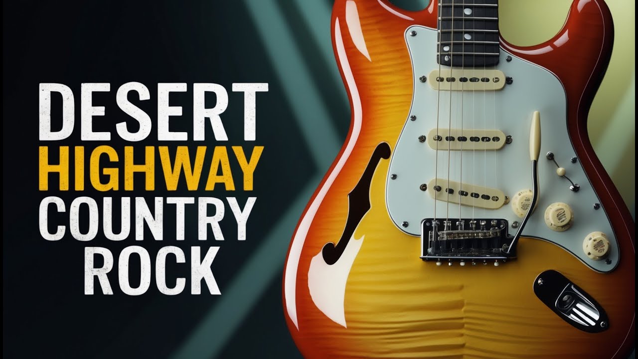 Desert Highway Country Rock – 1 Hour Instrumental Americana Guitar ...