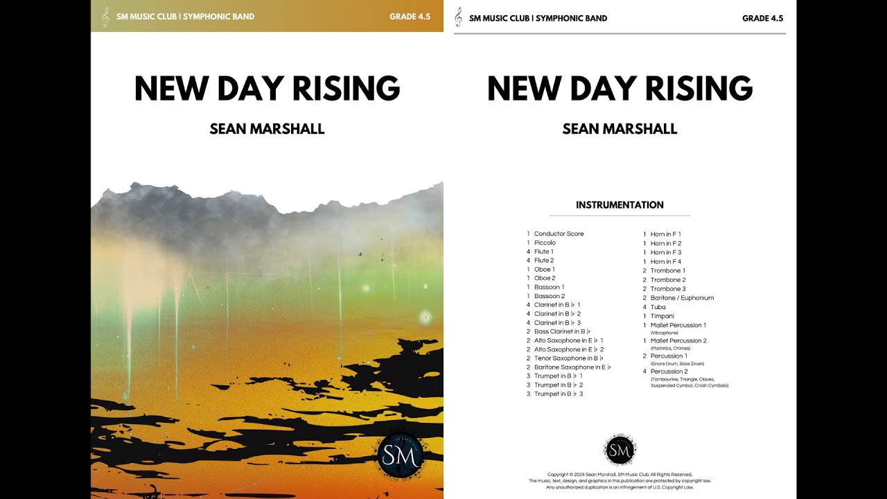 New Day Rising, by Sean Marshall - YouTube