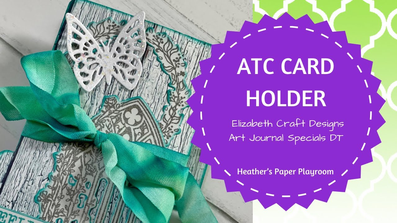 Creating an ATC Holder - YouTube