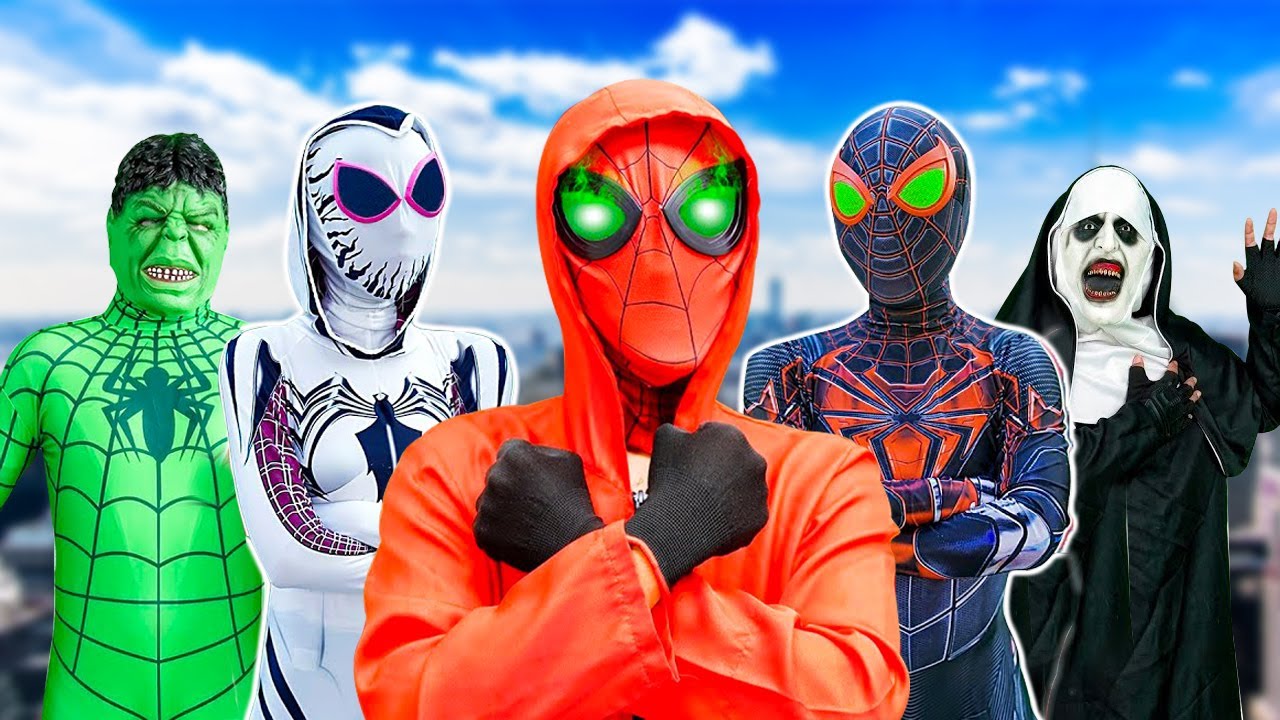 TEAM SPIDER MAN in REAL LIFE #132 | Marvel's Spider-Man 2 - Expanded ...