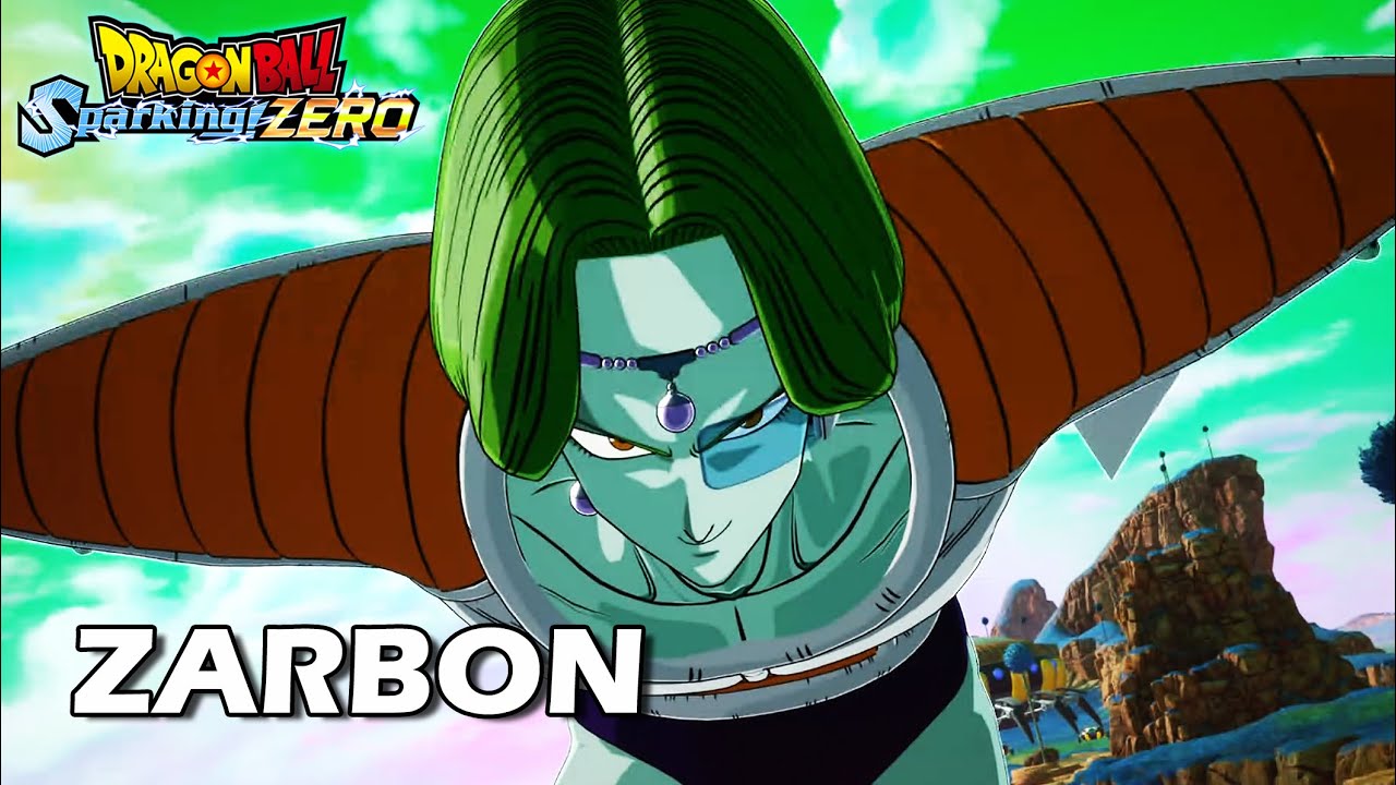 ZARBON en DRAGON BALL: Sparking! ZERO - Análisis de Personaje - YouTube