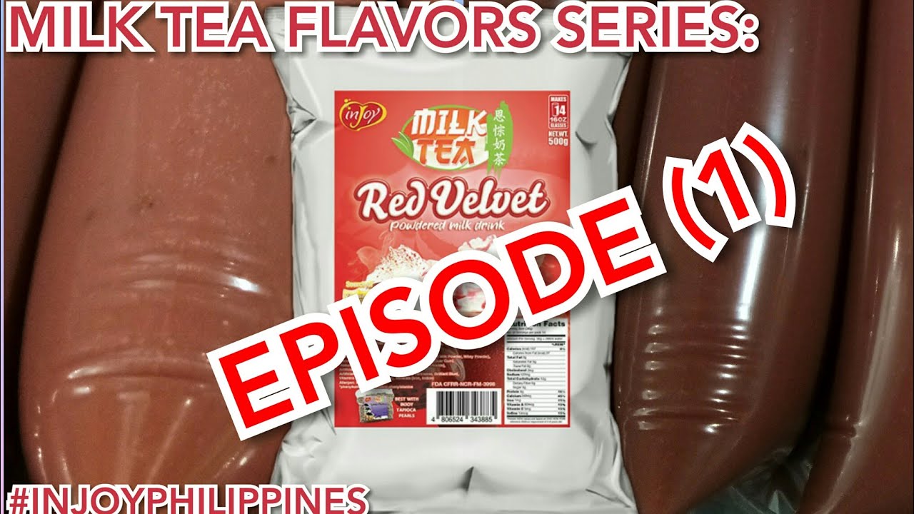 MILK TEA ICE CANDY RED VELVET FLAVOR - YouTube