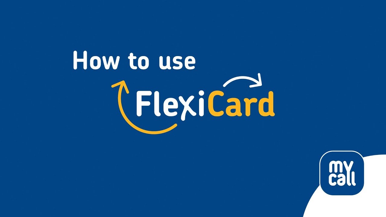 How to use FlexiCard from MyCall - YouTube