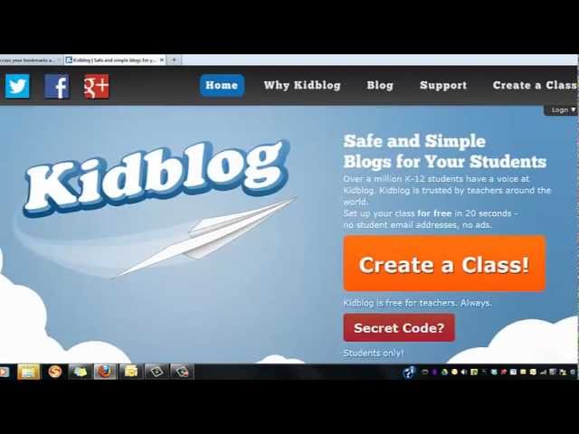 Using Kidblog With Your Class