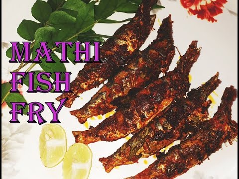 Sardine Fish fry | Mathi meen varuthathu | Kerala style mathi meen fry ...