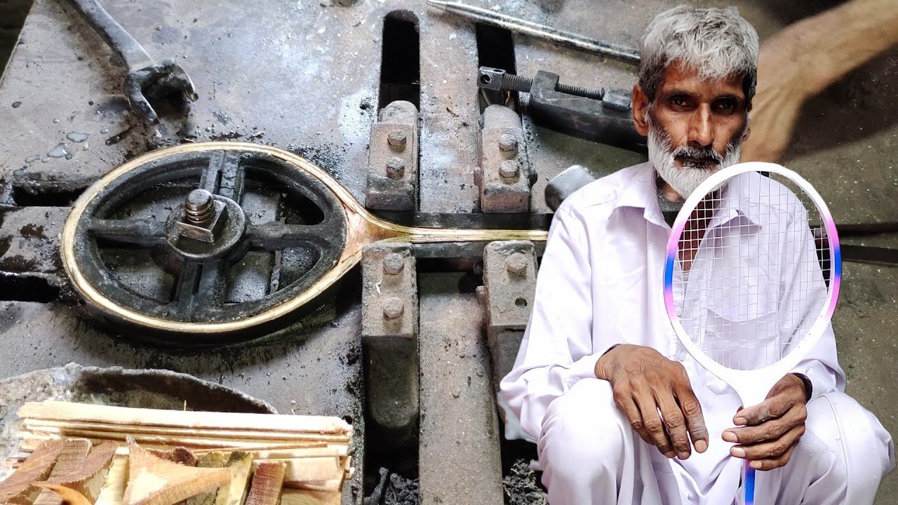 How To Make Wooden Tennis Racket | Wow Skills - YouTube