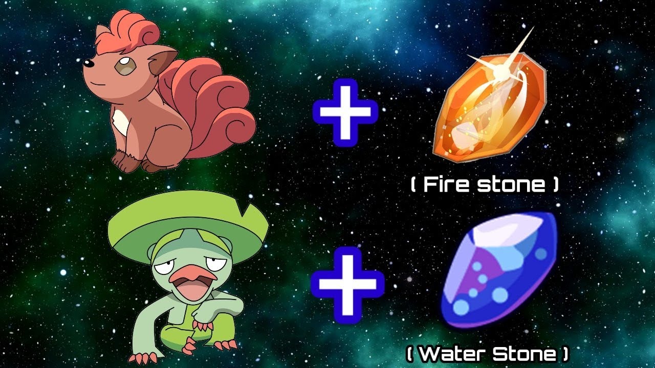What_if_Vulpix & Lombre_had_Fire & Water Stone _Evolution ।।Pokemon ...